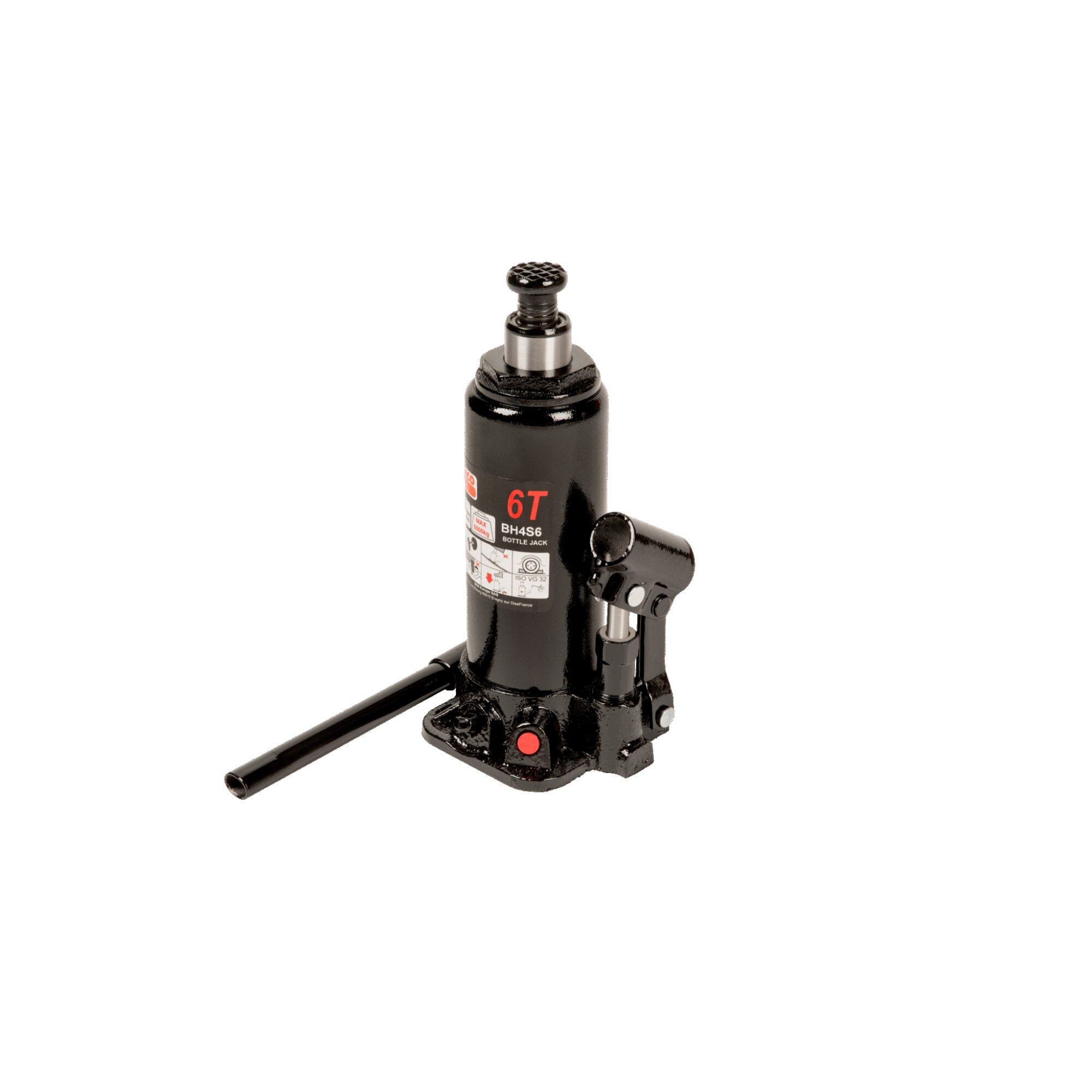 Cric hidraulic auto, sticla, 6 tone, BAHCO - eMAG.ro