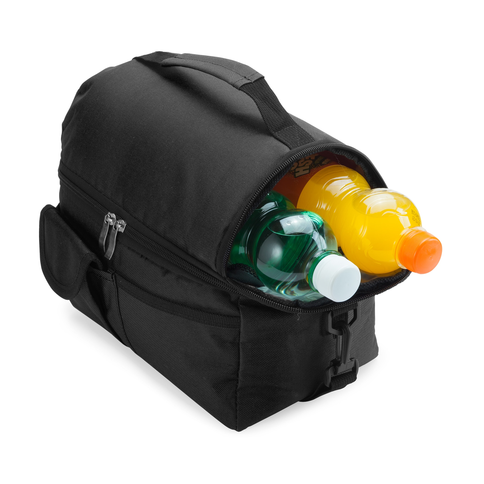 Geanta termoizolanta pentru picnic, camping, cooler bag, 5 L, negru ...