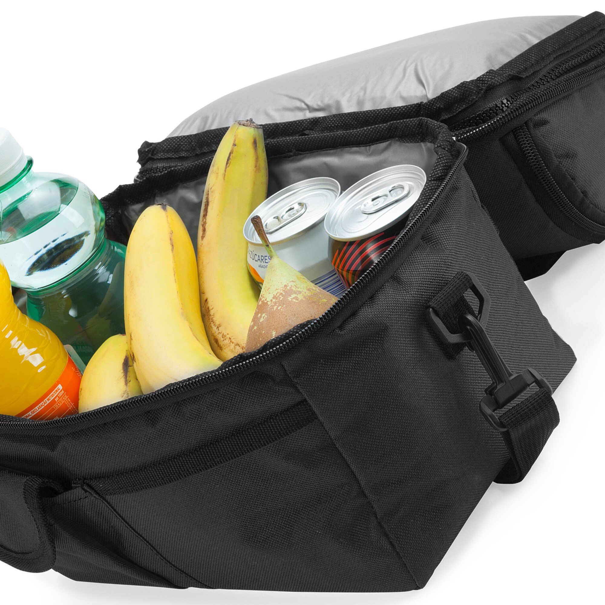 Geanta termoizolanta pentru picnic, camping, cooler bag, 5 L, negru ...