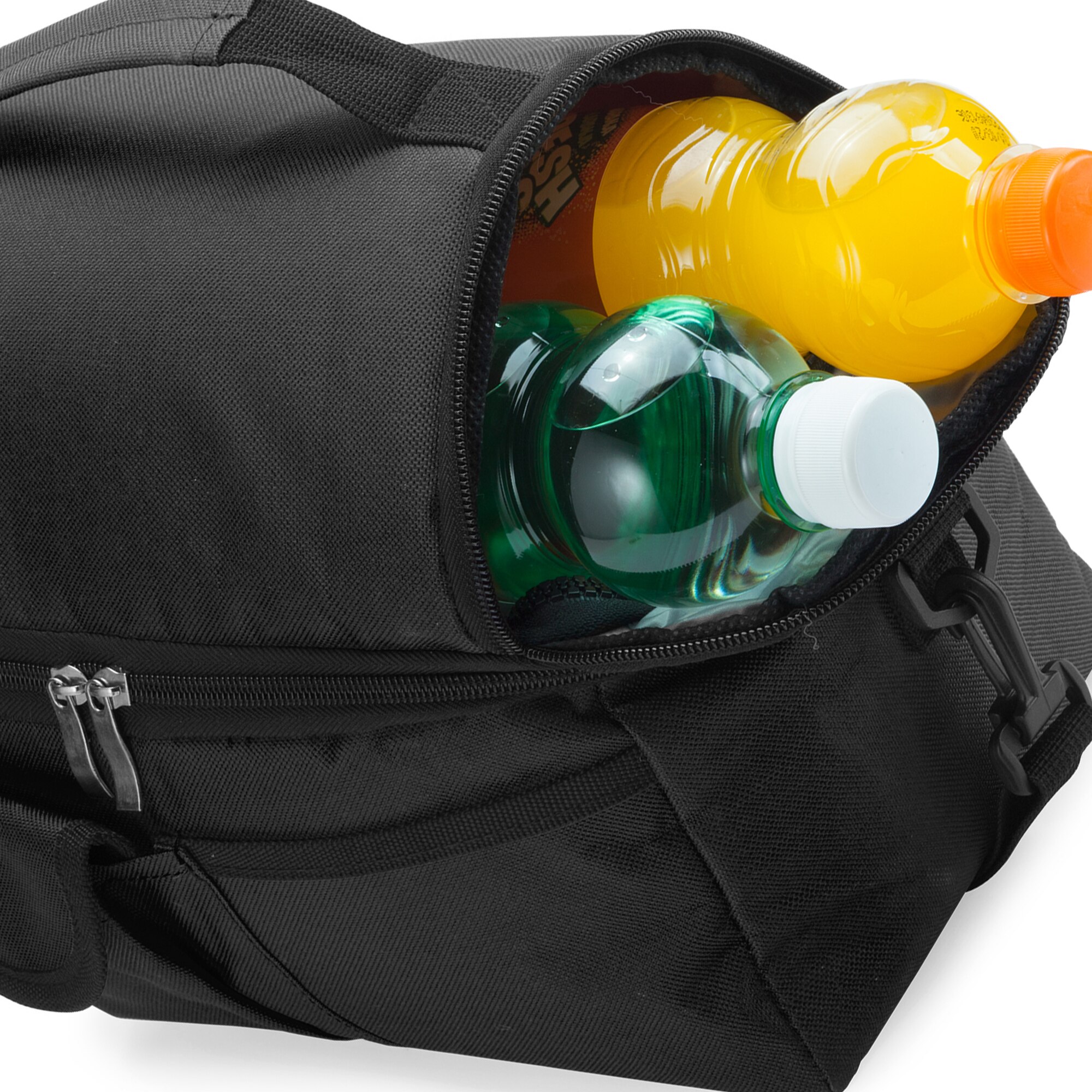 Geanta termoizolanta pentru picnic, camping, cooler bag, 5 L, negru ...