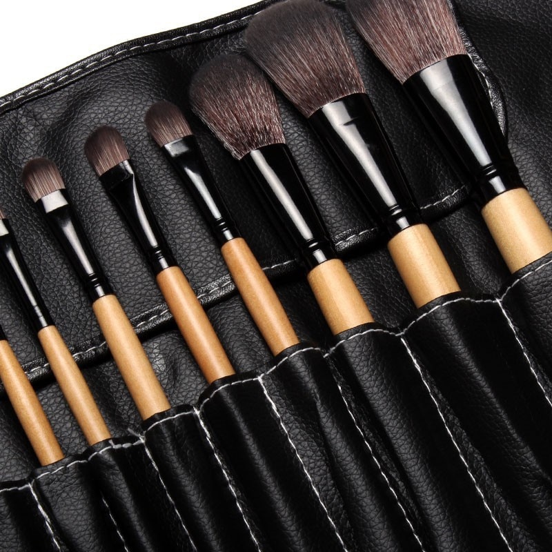 Set 18 pensule machiaj cosmetic profesional - eMAG.ro