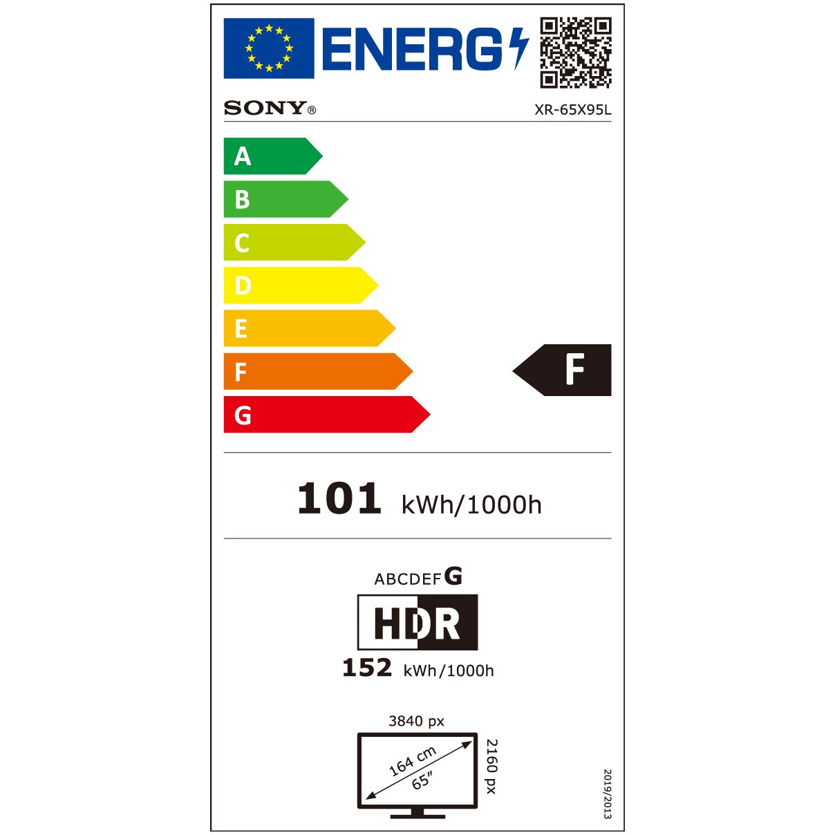 Телевизор Sony BRAVIA Mini LED 65X95L, 65" (164 см), Smart Google TV ...