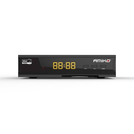 Amiko Mini Combo 3 Full HD DVB-S/S2/T2/C Set Top Box beltéri egység ...