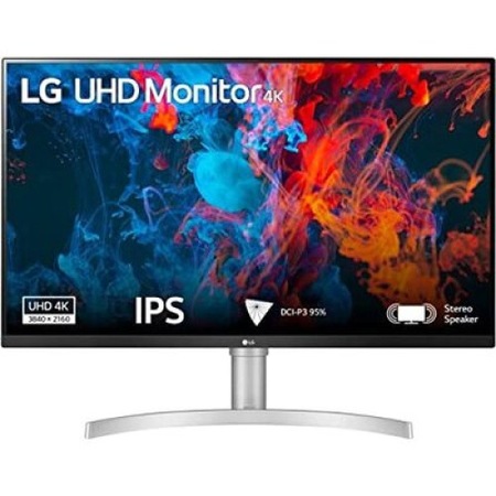 Монитор LG 32UN650P-W, 31.5" UltraFine UHD LED AG, IPS, DCI-P3 95%, 5ms ...