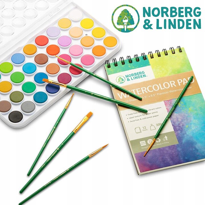 Set pentru pictura, Norberg&Linden, Multicolor - eMAG.ro