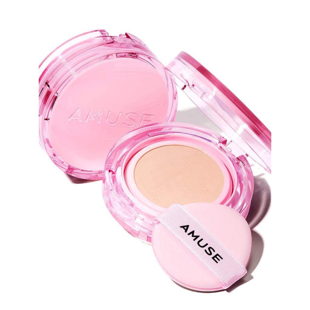 Amuse Dew Power Vegan Cushion Alapozó 1.5 Natural (SPF50+ PA++++) - eMAG.hu