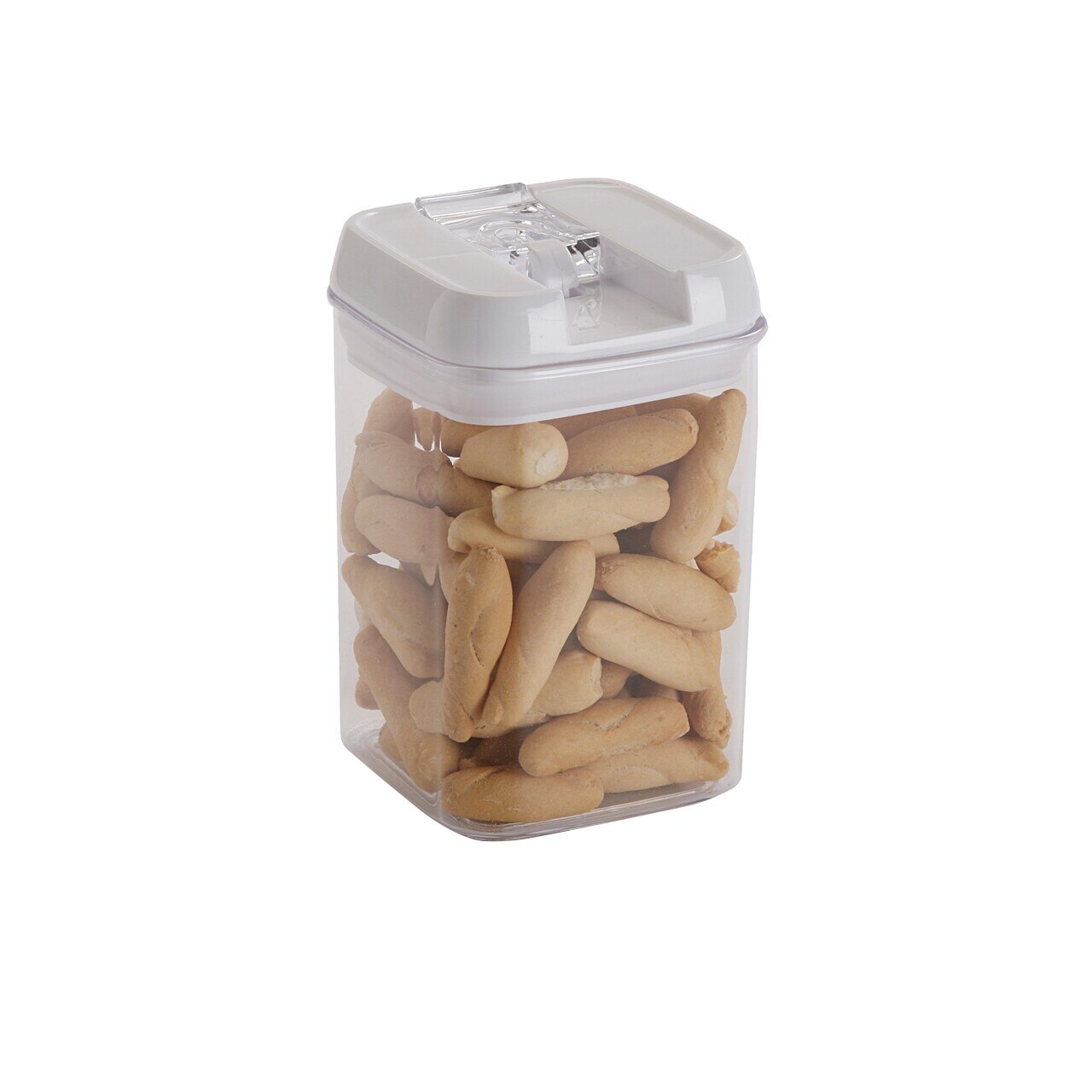 Recipient depozitare cu capac Pax, Versa, 10x10x15.6 cm, 800 ml ...