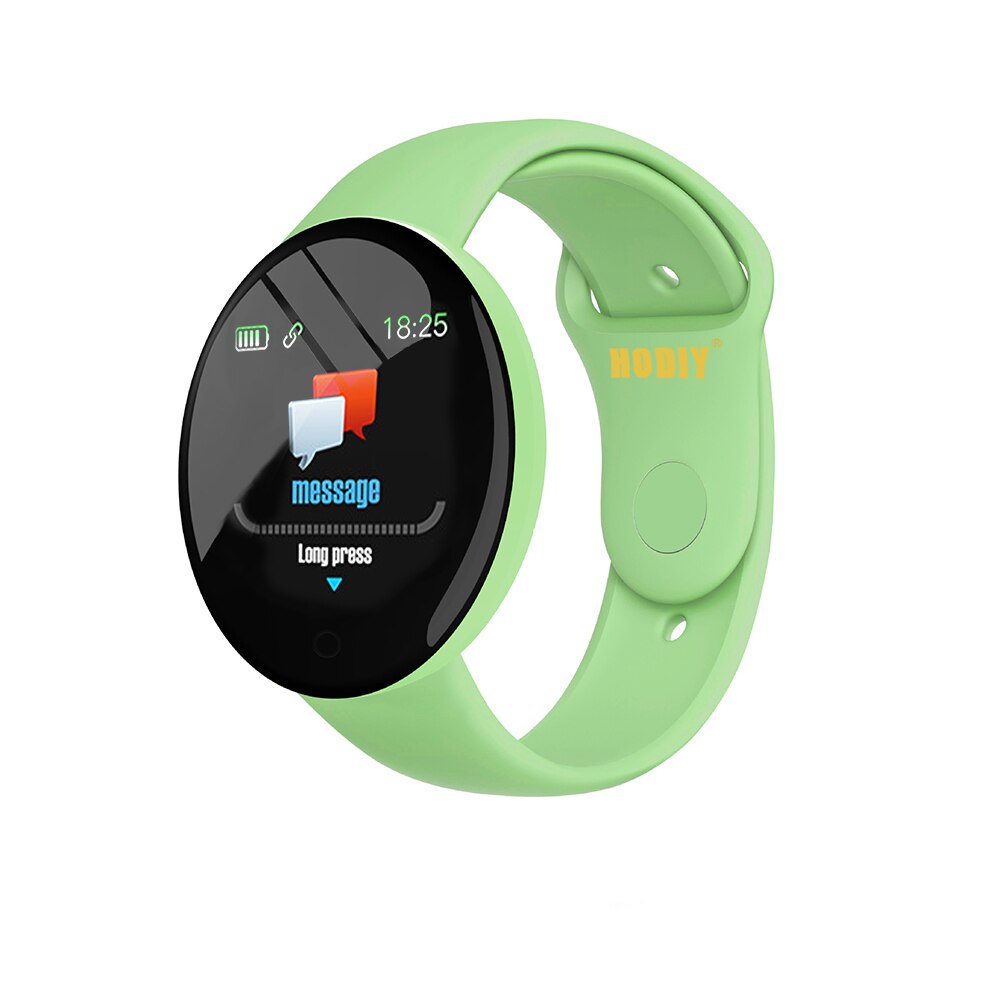 Ceas Smartwatch D18S, HODIY, Silicon, Compatibil cu Android/iOS ...