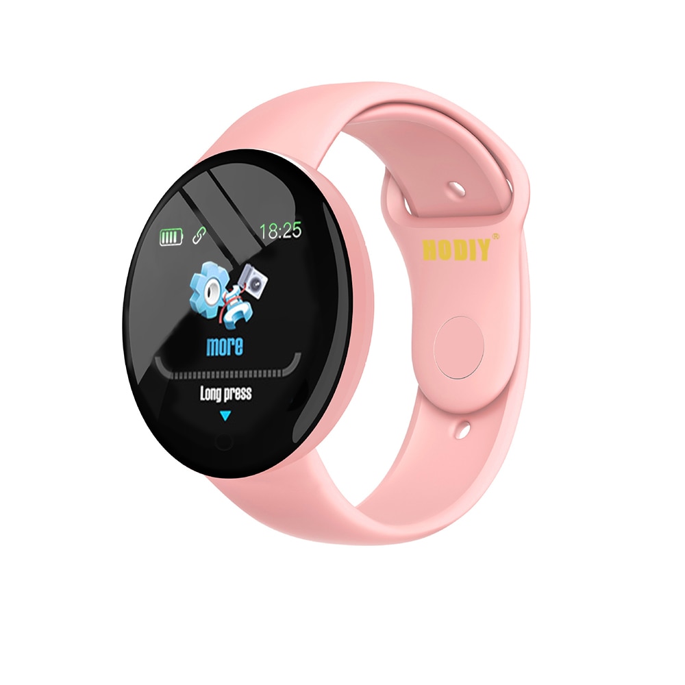 Ceas Smartwatch D18S, HODIY, Silicon, Compatibil cu Android/iOS ...