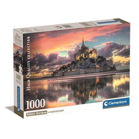 Clementoni Clementoni puzzle, Mont Saint Michel, 1000 db-os - eMAG.hu