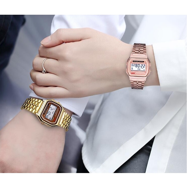 Női karóra, Rozsdamentes acél, Rose Gold - eMAG.hu