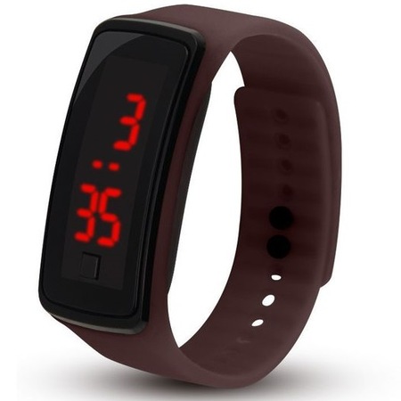 Ceas electronic, Quart, Plastic/Silicon, 24 cm, Mov - eMAG.ro