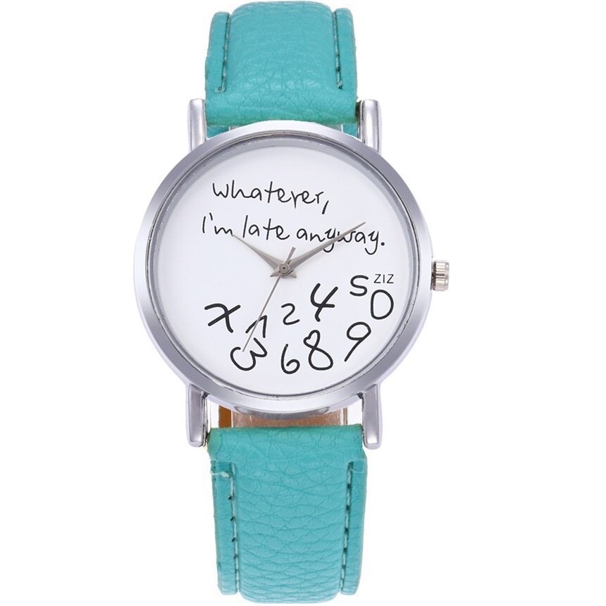 Ceas de mana, Whatever, Quartz, Otel inoxidabil/Sintetic, Albastru/Alb ...