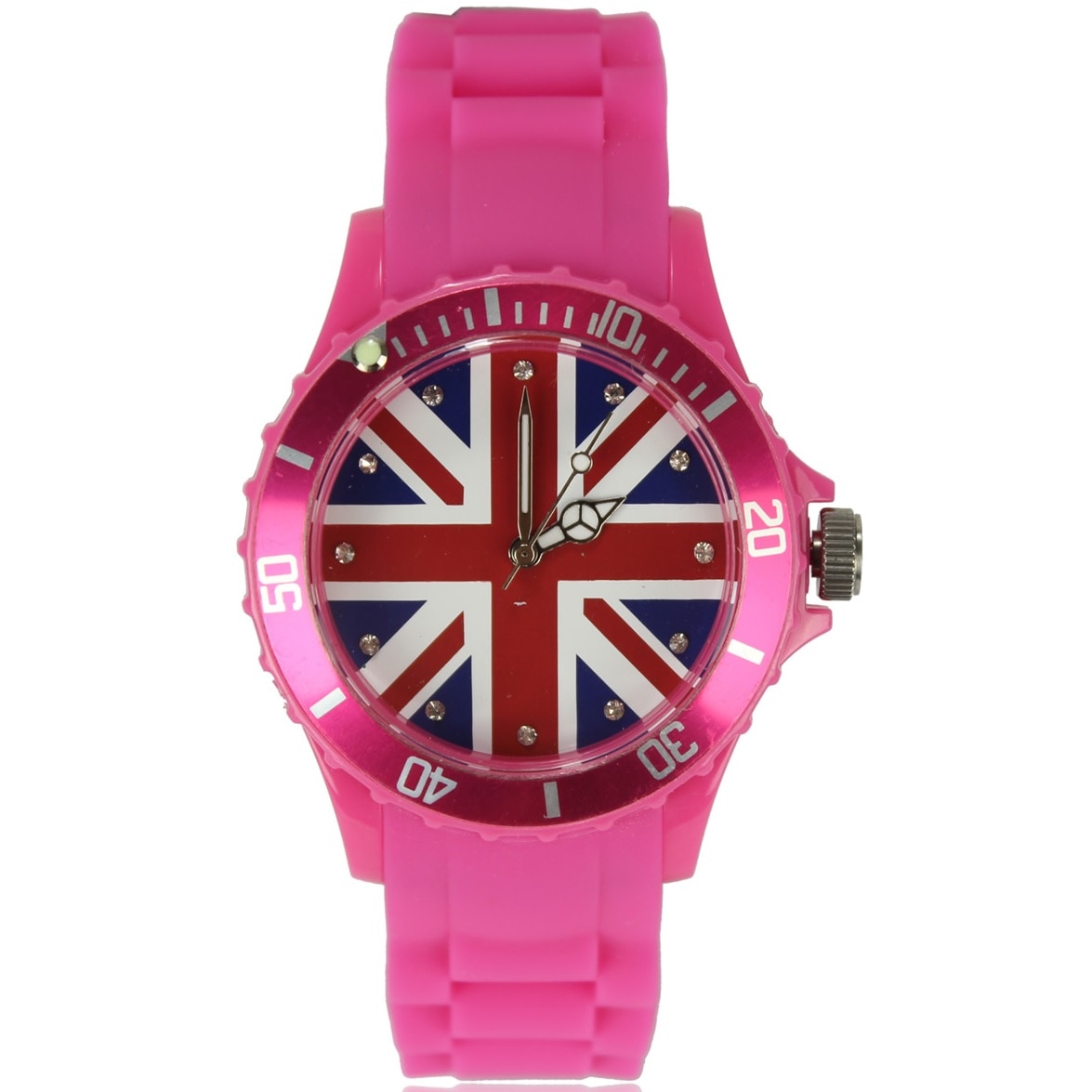 Ceas, KP8254, Silicon, 23 cm, Roz - eMAG.ro