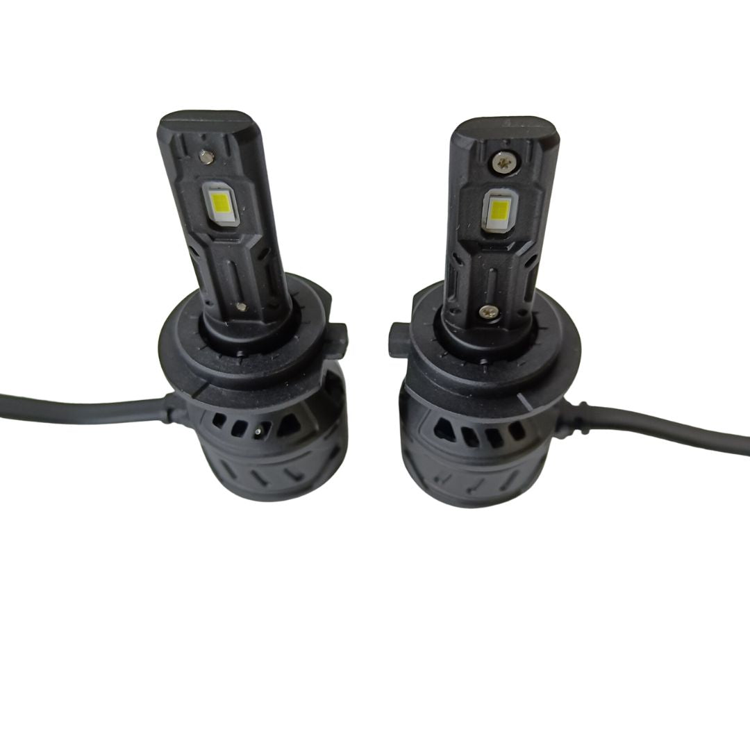 Set 2 becuri LED H7 Canbus 6500K, 12000 lm - eMAG.ro