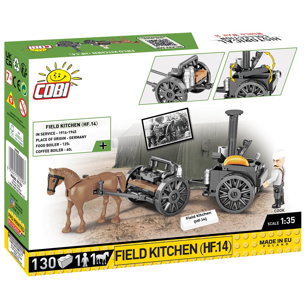 Set de Construit Field Kitchen HF14, 130 piese - eMAG.ro