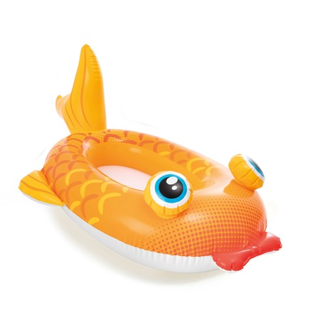 Barcuta gonflabila in forma de pestisor, Intex, 132 x 94 cm, IX59380 ...