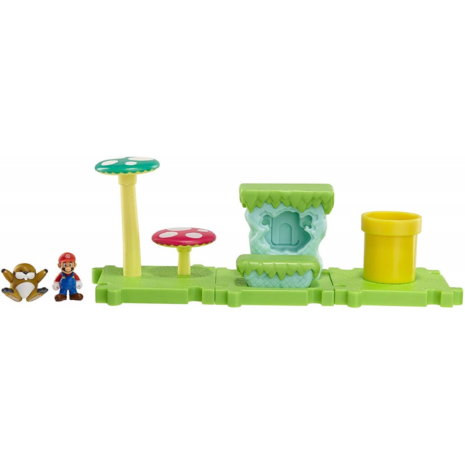Set de 3 figurine Nintendo W1 Acorn Plains Mario, Jakkas Pacyfic, 68545 ...