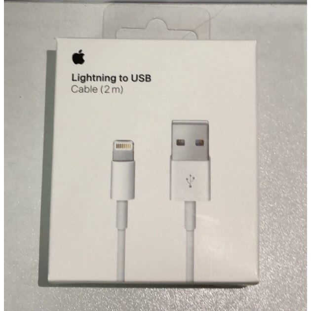 Cablu de date si incarcare Apple, USB la tip Lightning, 2m - eMAG.ro
