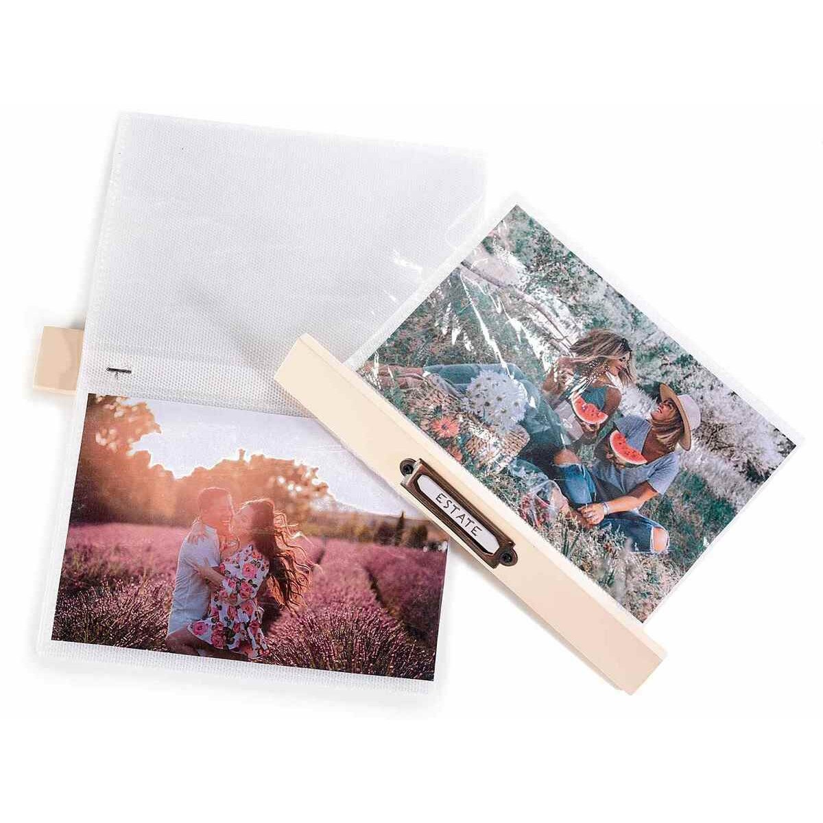 Set 3 albume foto lemn 20x10x15 cm - eMAG.ro