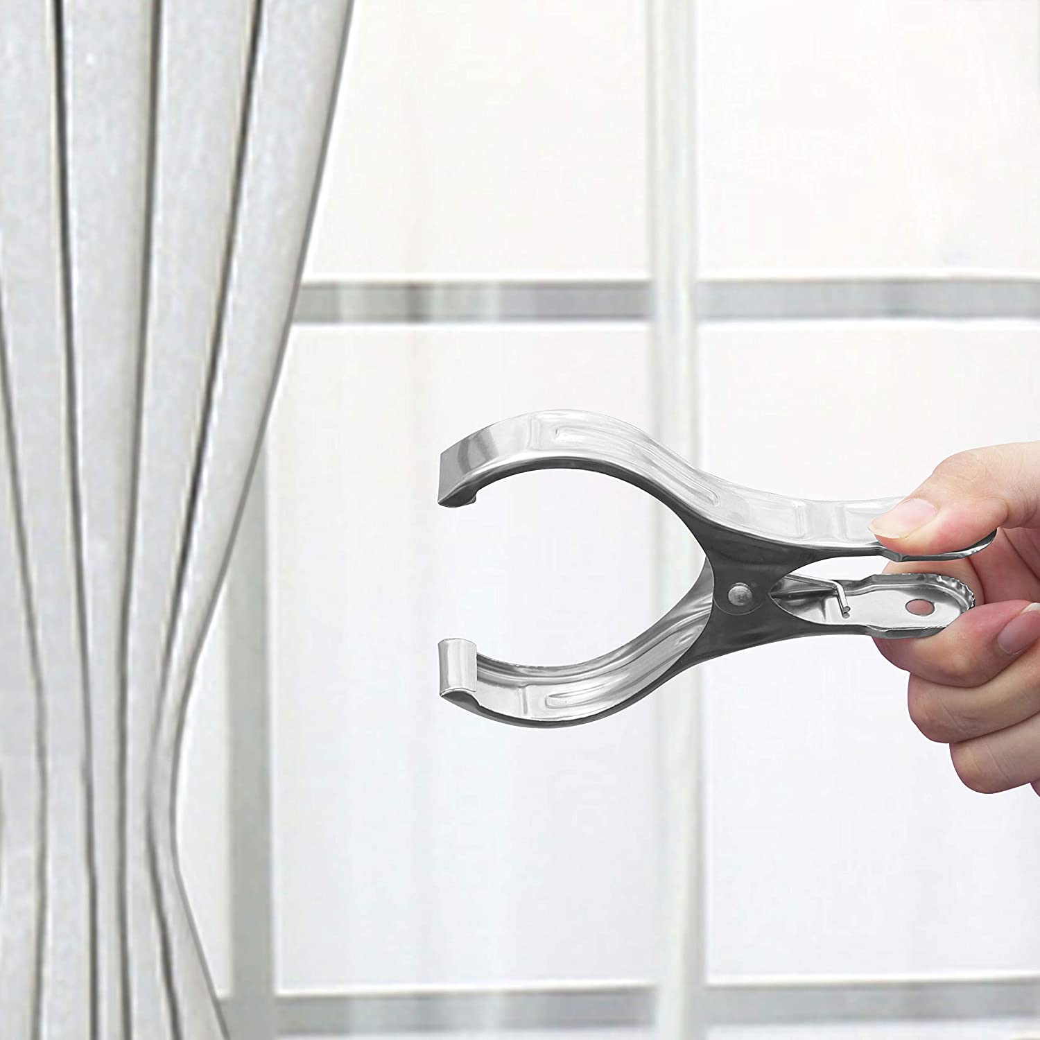 Set 12 clesti rufe, Inox, 5 cm, Argintiu - eMAG.ro