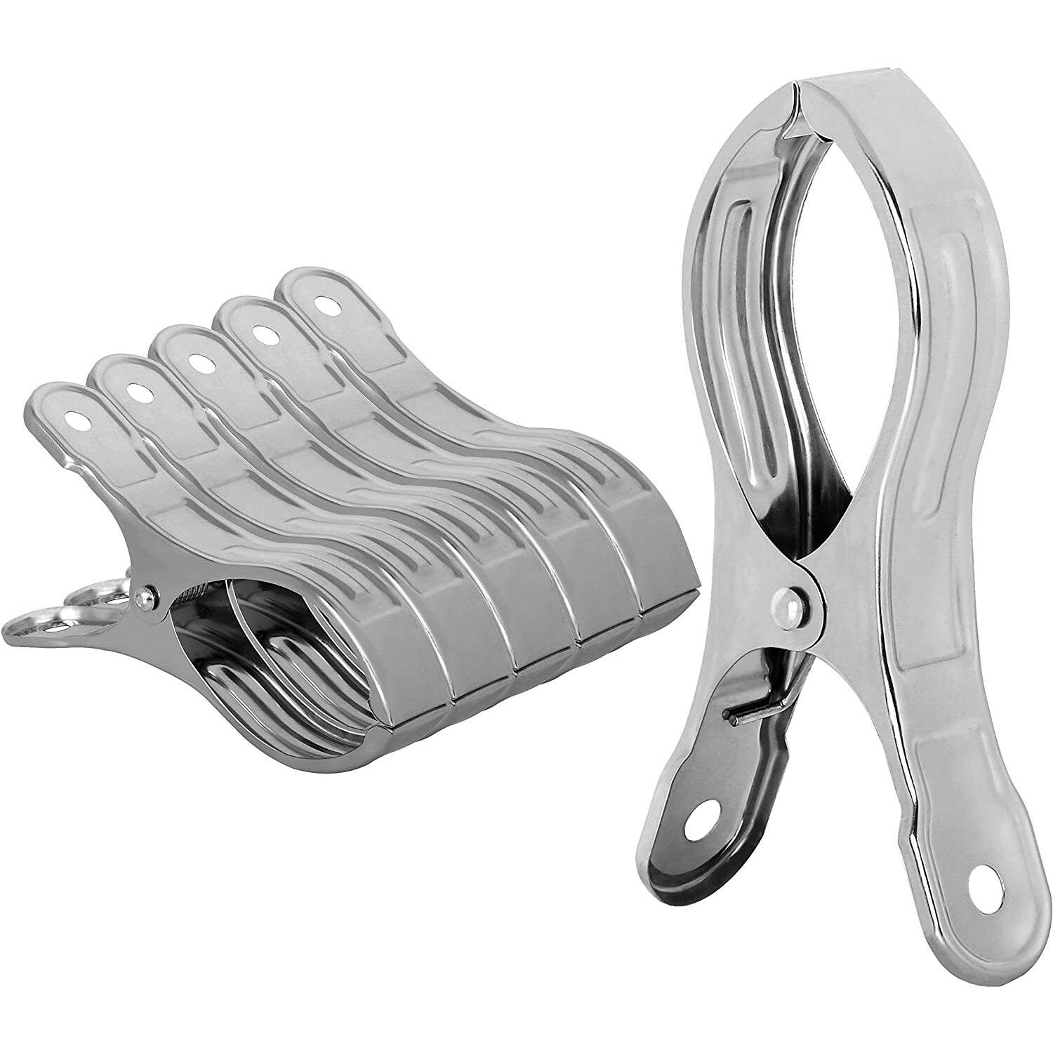 Set 12 clesti rufe, Inox, 5 cm, Argintiu - eMAG.ro