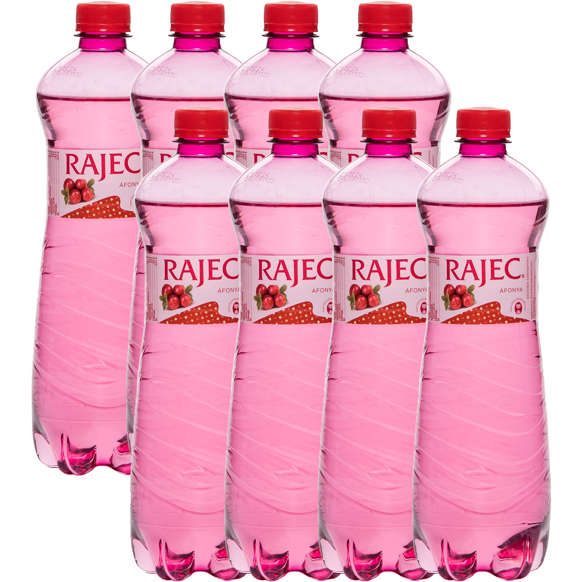 Rajec áfonya ízesítésű forrásvíz, 8x0.75l - eMAG.hu