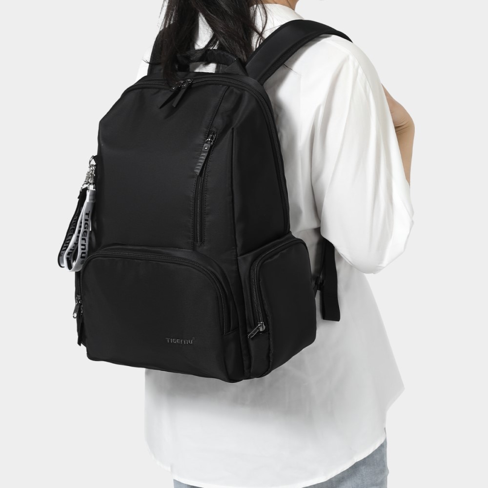 Rucsac 14 " sport casual pentru dama, impermeabil, cu buzunar antifurt ...