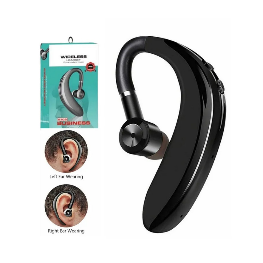 Casca Bluetooth S109, business design, negru - eMAG.ro