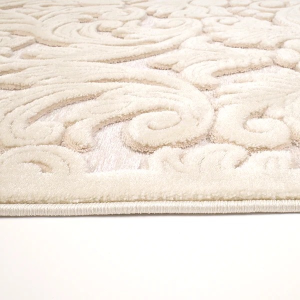 Covor crem, 100x200cm, Hiko 3D - eMAG.ro