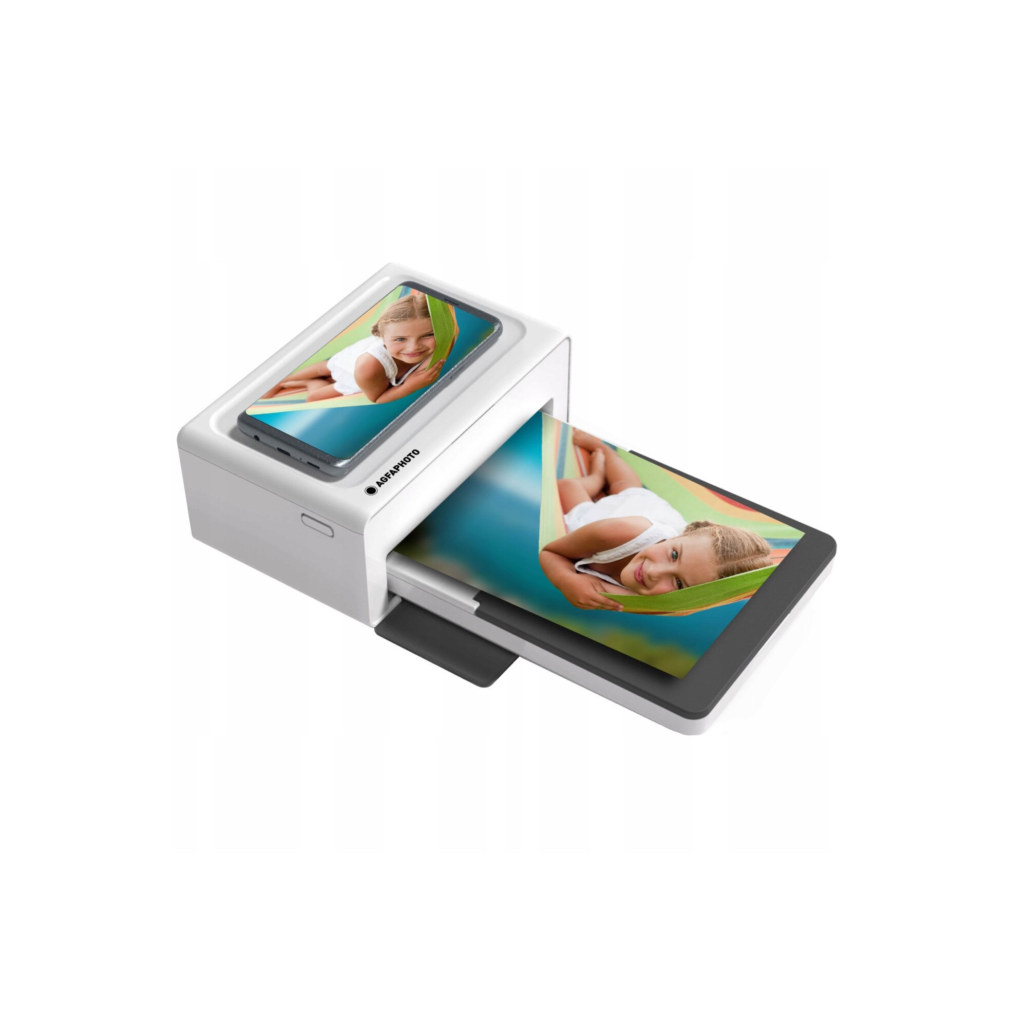 Imprimanta foto, Agfaphoto, 10 x 15 cm, Alb - eMAG.ro