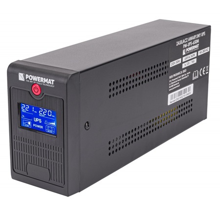 Sursa de curent UPS PM-UPS-650M, 360 W, 7 Ah, Powermat PM1207 - eMAG.ro