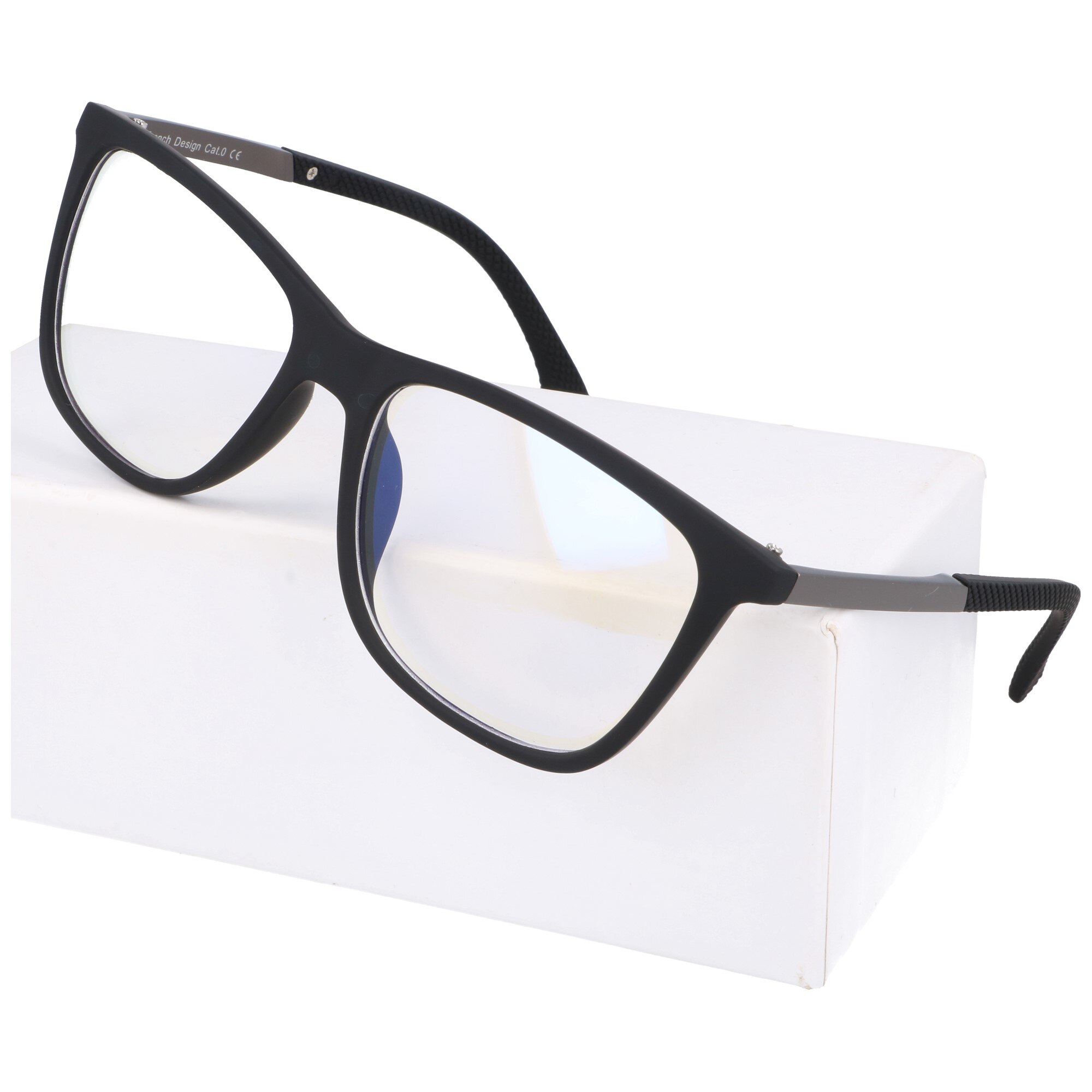 Ochelari pentru computer, Born86, Plastic, Lumina albastra, Negru - eMAG.ro
