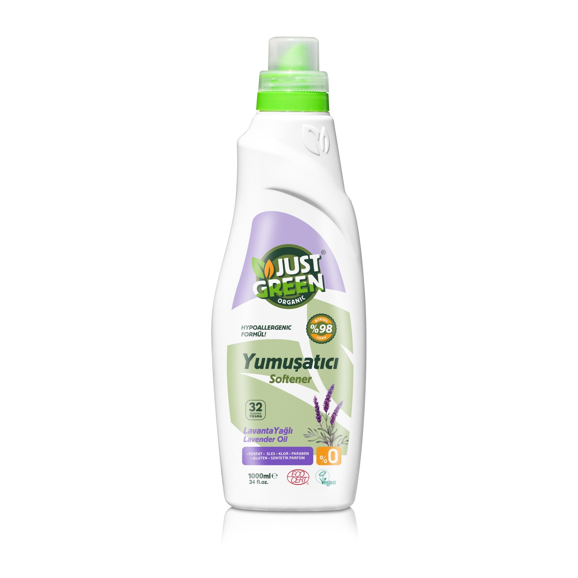 Balsam de rufe, Just Green Organic, Ecologic, 1 L - eMAG.ro