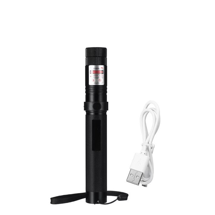 Lanterna tip Laser Pointer cu Incarcare USB, Efecte caleidoscopice ...