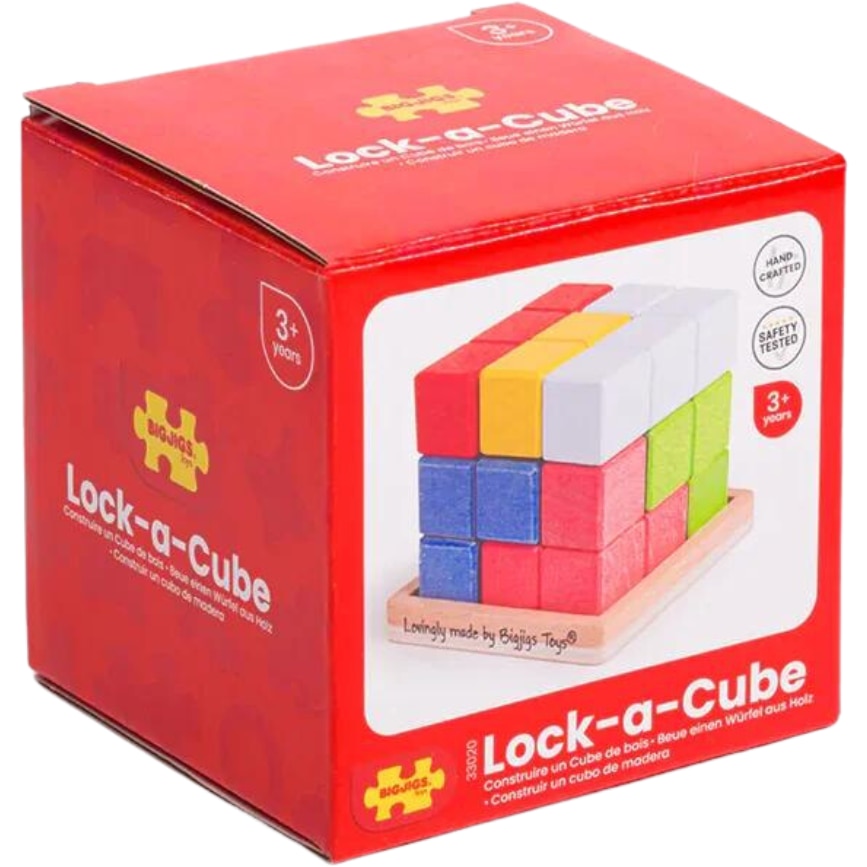 Joc de logica - Cub 3D BIGJIGS Toys - eMAG.ro
