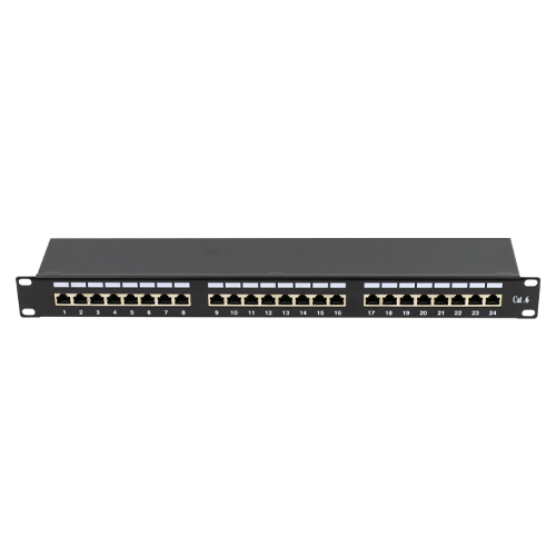 Patch Panel 1U, FTP cat6, 24 porturi RJ45 - ASYTECH Networking ASY-PP ...