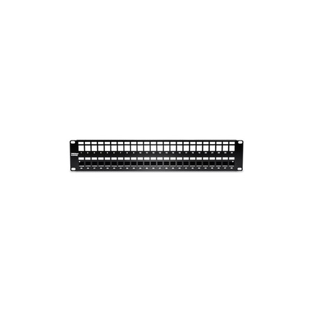 Patch Panel Shielded 48 Ports Blank Keystone 2U - Trendnet Tc-Kp48S ...