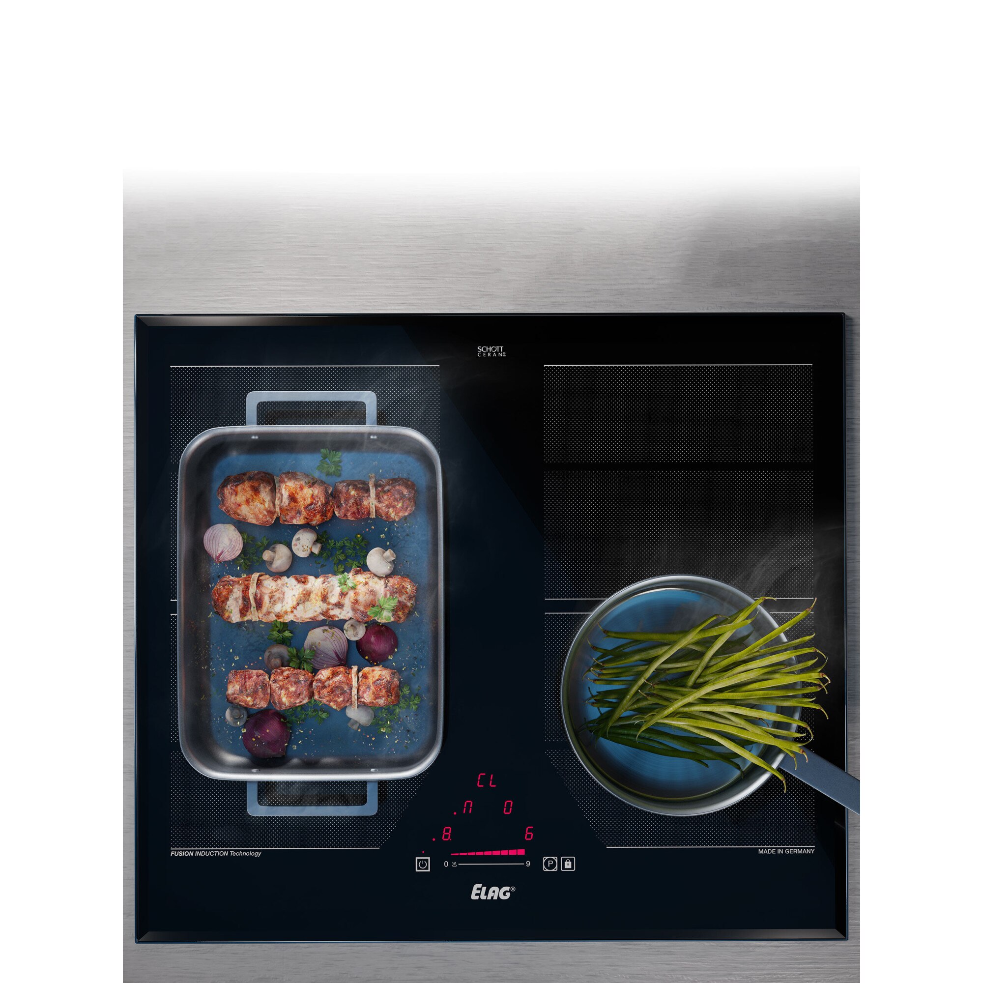 Plita inductie ELAG KMI60605 cu 4 zone „EC-300”, Zone Induction Cooktop ...