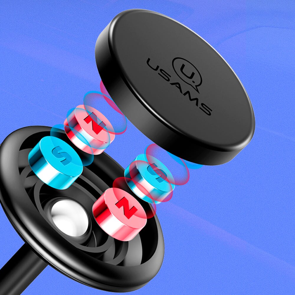 Универсална магнитна стойка за кола USAMS Center Console Lead-Tu Series ...