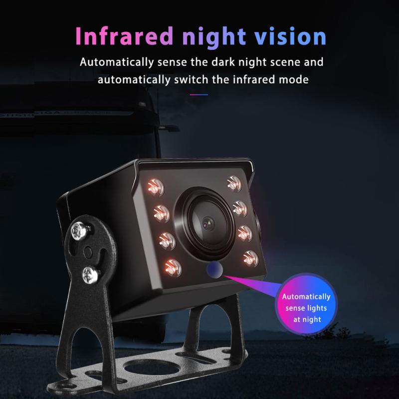 Monitor 7 inch Camera Auto Marsarier 8 Lumini Cu Transmitator Wireless ...