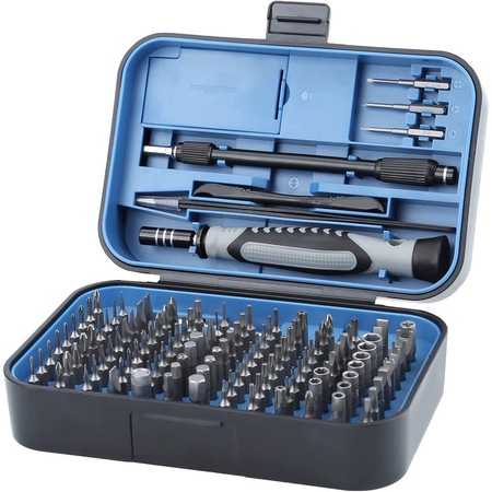 Set de surubelnite de precizie, 130-in-1, Cu surubelnita 120 biti, 15,3 ...