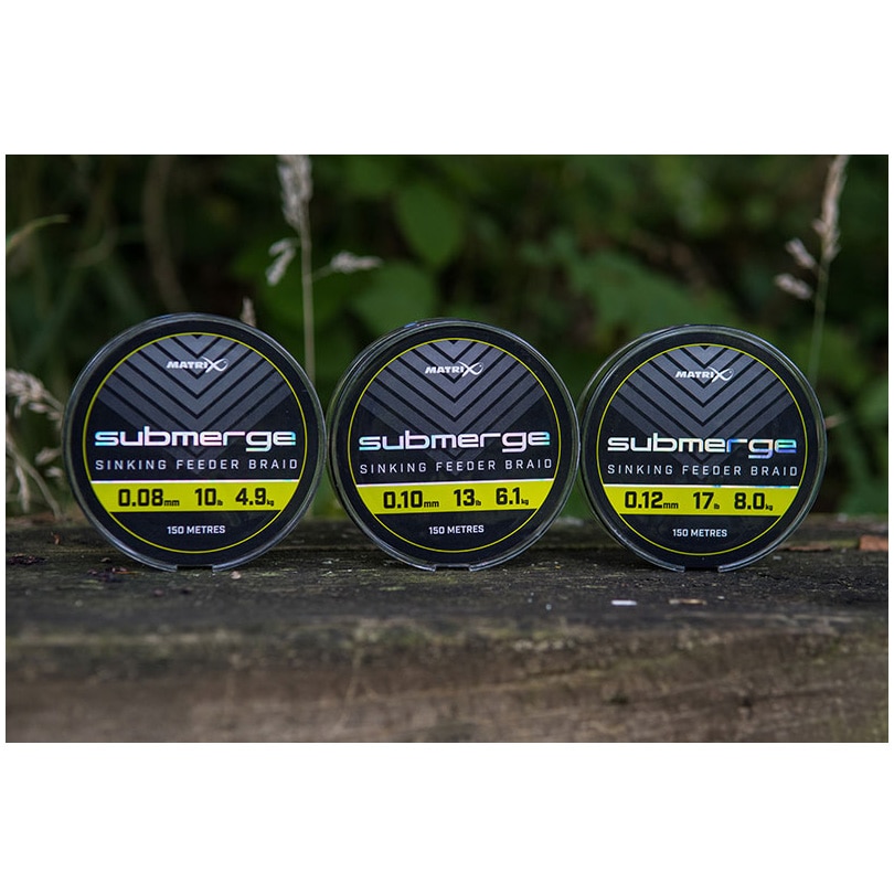 Fir textil Matrix Submerge Sinking feeder braid, 0.12mm, 150m - eMAG.ro