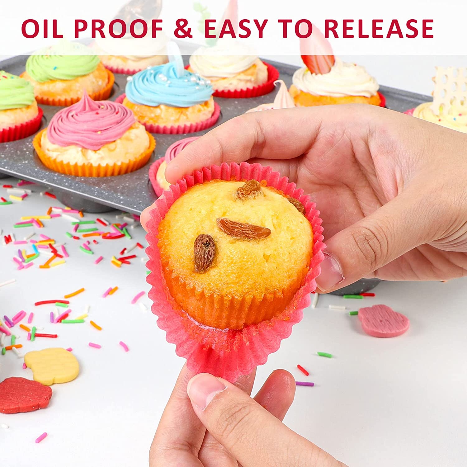 Set 500 forme briose, Sooye, Hartie, Roz - eMAG.ro