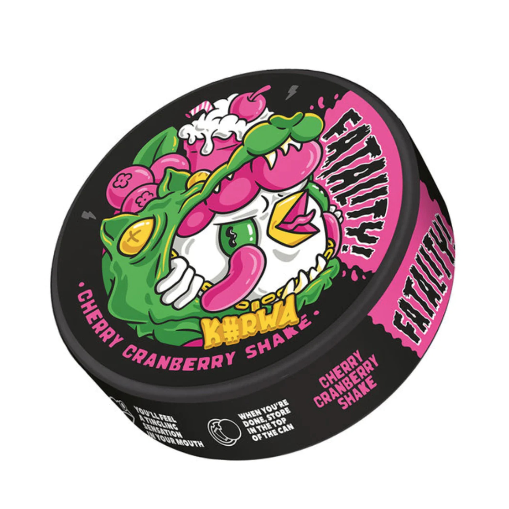 Kurwa Snus Fatality Nikotin tasak, Cherry Cranberry Shake, 25 mg - eMAG.hu