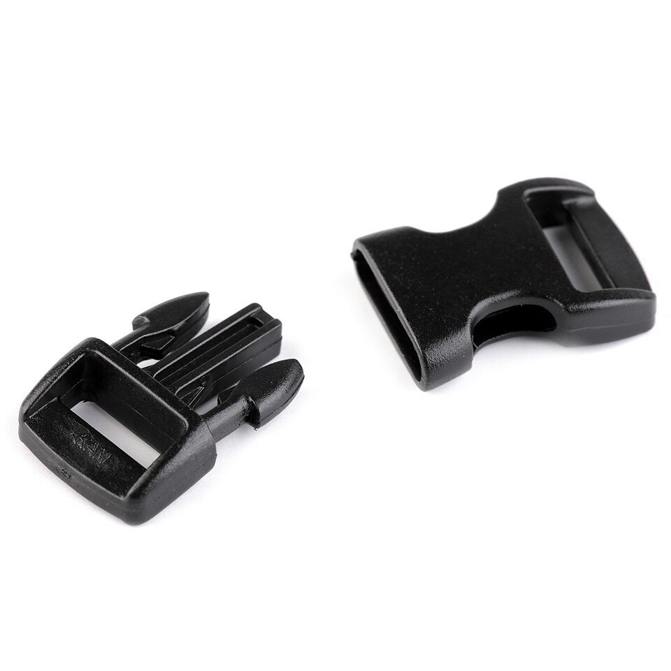 Catarama trident curbata din plastic pentru textile, latime 10 mm ...