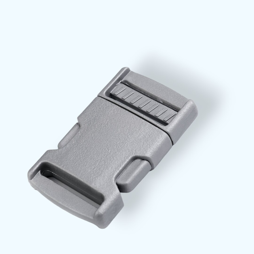 Catarama trident din plastic pentru textile, latime 25 mm, dimensiuni ...