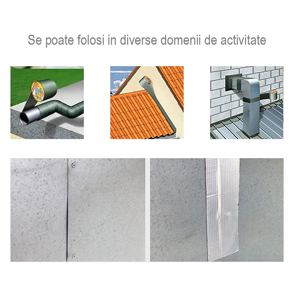 Banda Hidroizolanta Bituminoasa Cu Cauciuc Butilic SIKS, Pentru ...