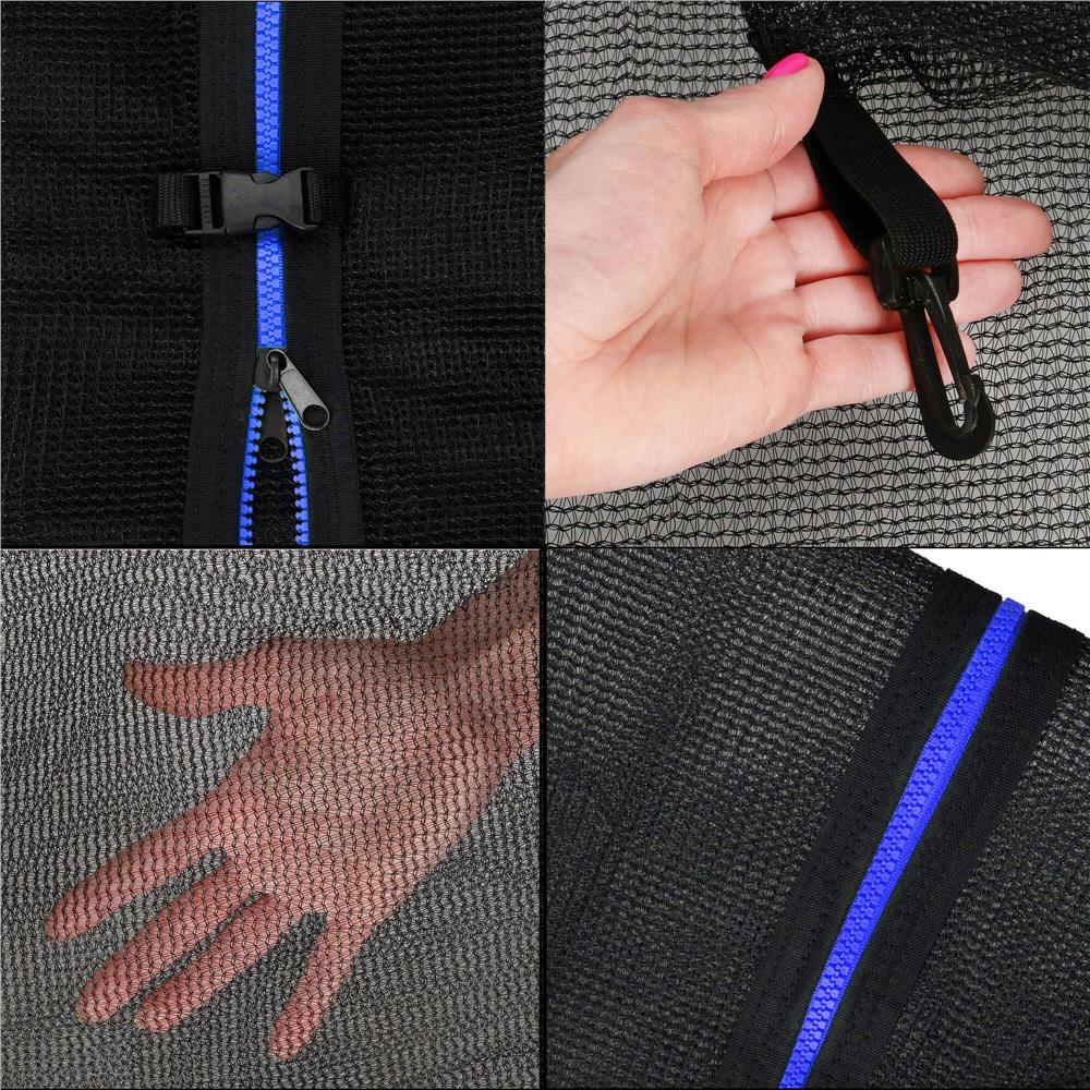 Trambulina Black, cu scara si plasa de protectie exterioara, 305 cm ...