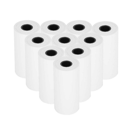 Set de 10 role de hartie de imprimanta, pentru mini imprimante, latime ...